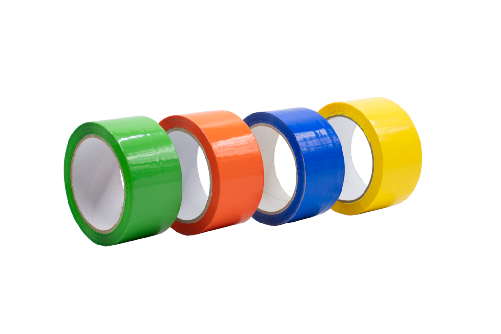 Coloured Hand Tapes - Mariner Packaging